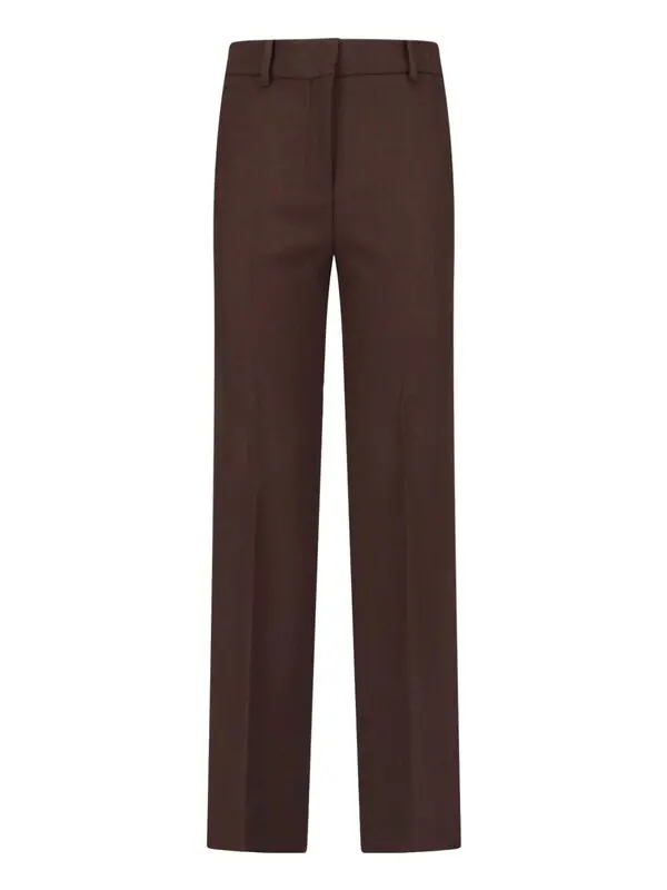 Incotex Tailored Straight-leg Trousers - Brown