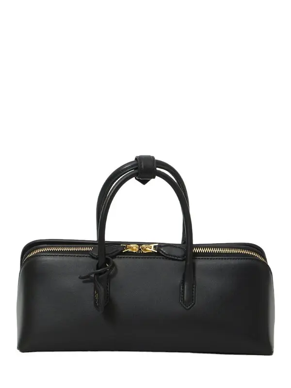 Alaïa Cylindrical Handbag With Top Handles - Noir