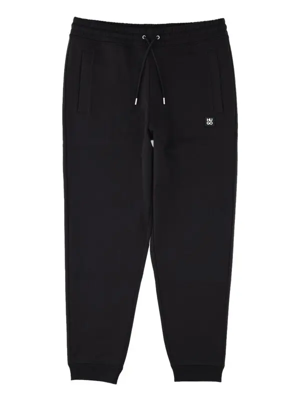 Hugo Drawstring Jogger Pants - Black