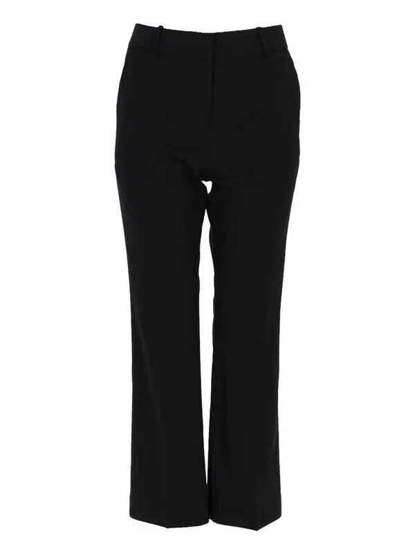 Co Tailored Wide-leg Trousers - Black