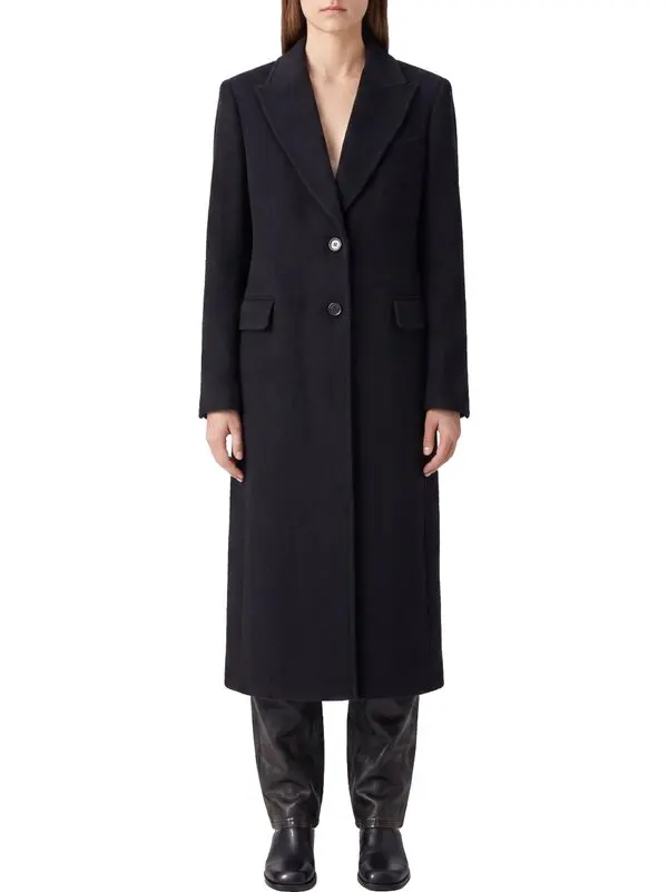 Our Legacy Single Breasted Coat - Black
