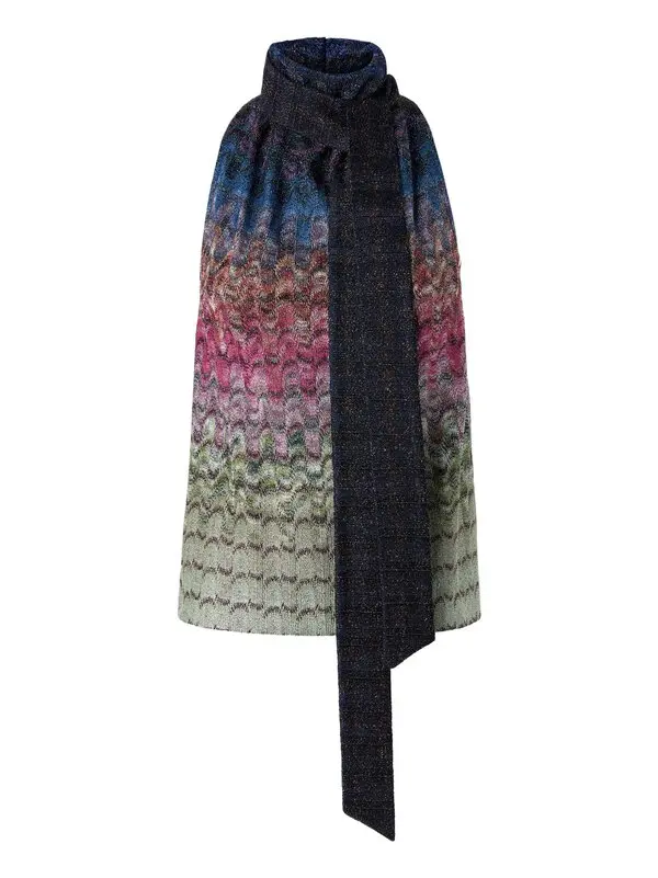 Missoni Iridescent Kaleidoscopic Motif Knit Top - Multicoloured