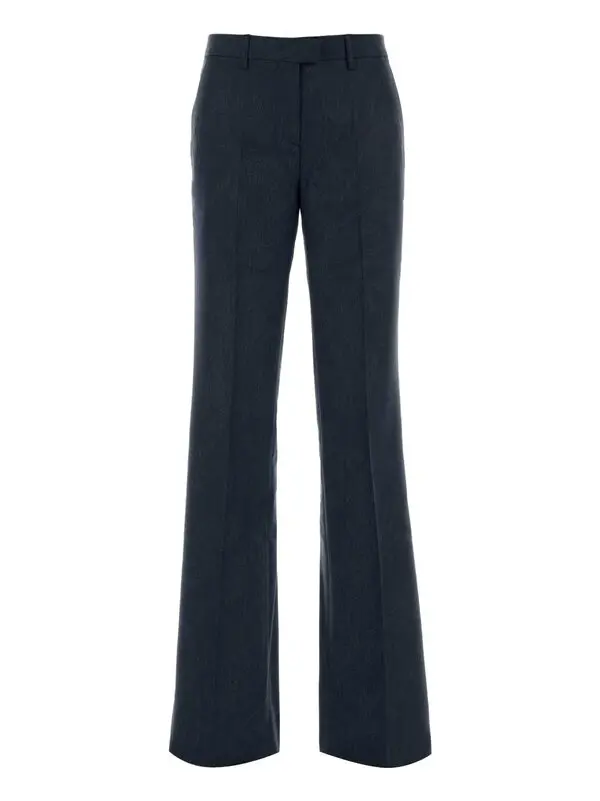 Etro Wool Trousers - Blue