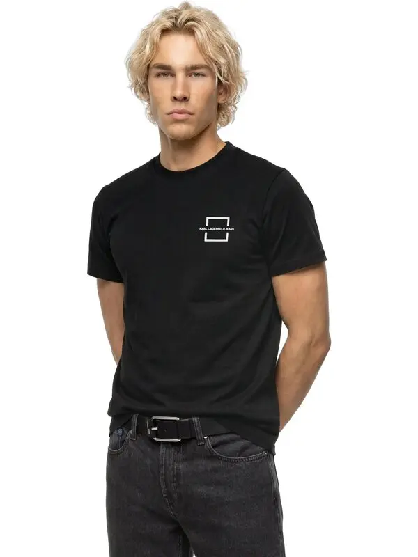 KL JEANS Box Logo T-shirt - Black