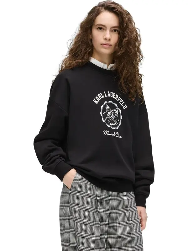 Karl Lagerfeld Sweatshirt - Black