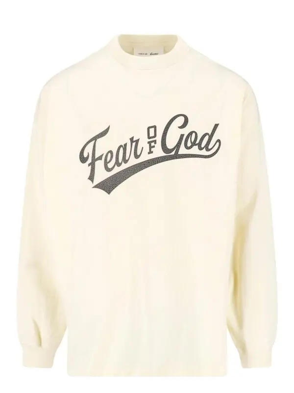 Fear Of God T-shirt "merch - Cream