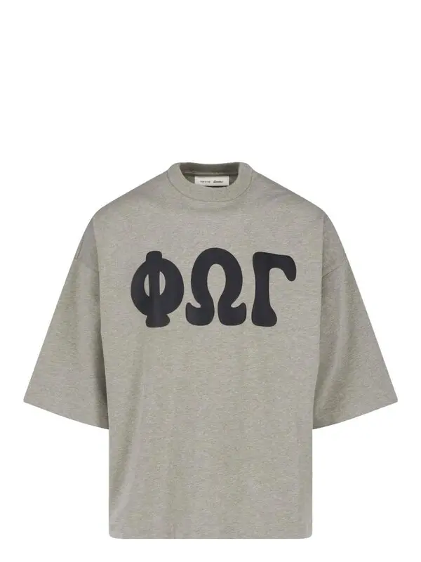 Fear Of God T-shirt "merch - Gray
