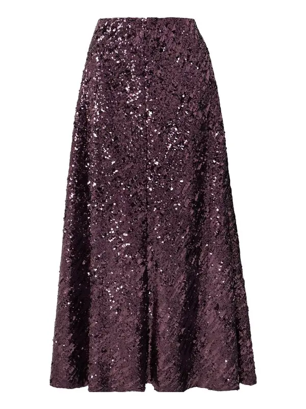 Rabanne Sequin Maxi Skirt - No