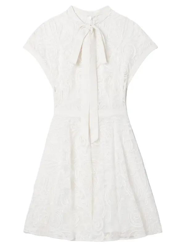 Zuhair Murad Lace Mini Dress - No
