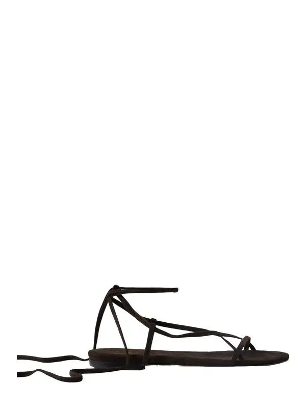 AeydĒ Suede Flat Sandals - No