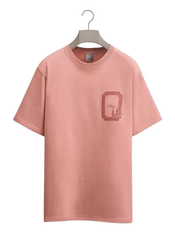 Dior Médaillon Colibri T-shirt, Relaxed Fit - Pink