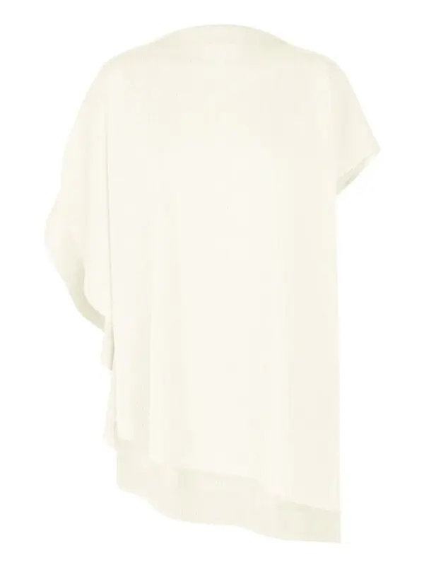 Issey Miyake Asymmetric Top - White