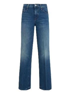 MOTHER The Mid Rise Rambler Skimp Jeans - Medium Blue
