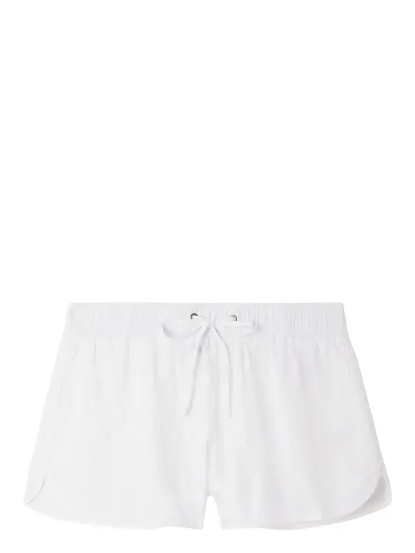 JAMES PERSE Solid Color Linen Shorts - No