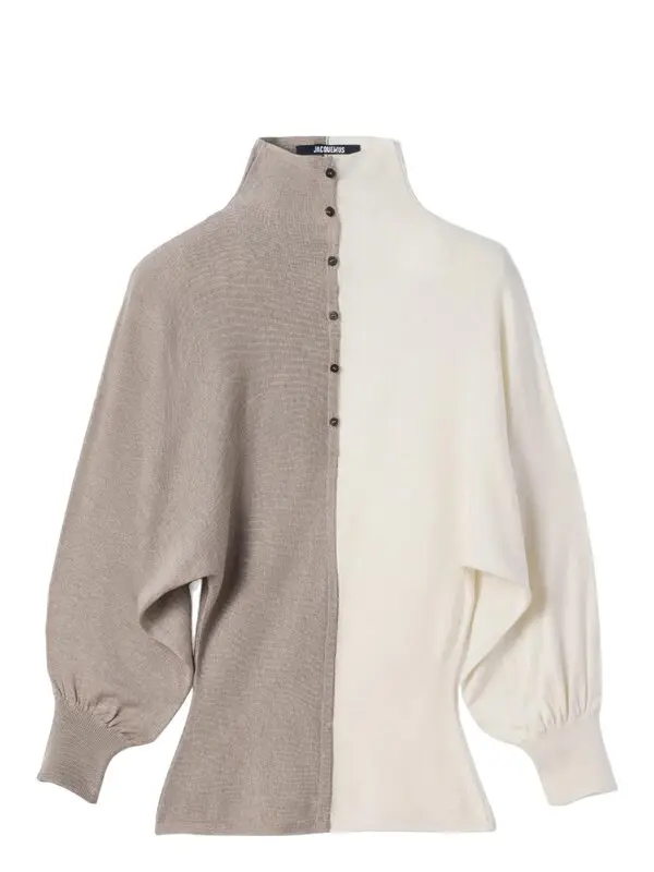 Jacquemus Losange Knit Polo - No