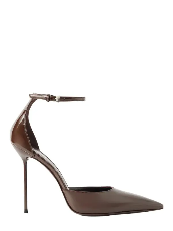 Paris Texas Stiletto Pumps With Ankle Buckle - No