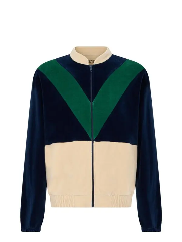 Valentino Garavani Colour-block Zip-up Jacket - No