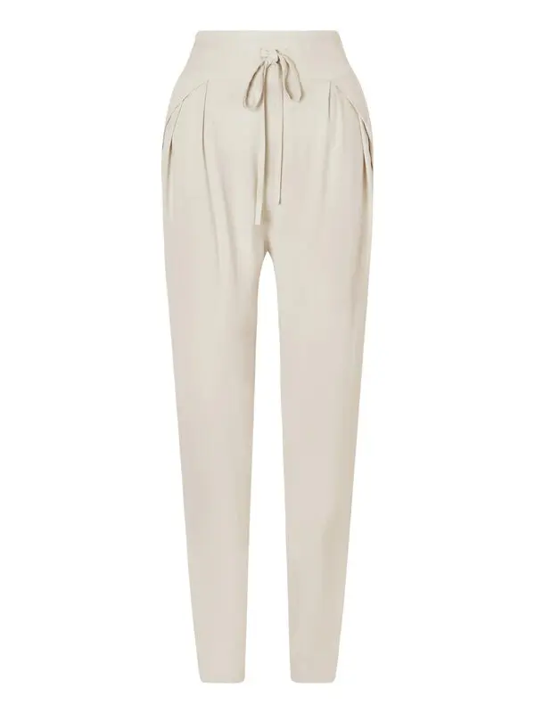 Sharon Wauchob Silk-blend Drawstring Trousers - No