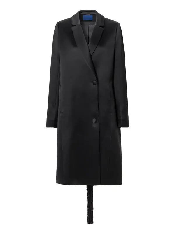 Sharon Wauchob Kara Double-breasted Duchesse-satin Jacket - No