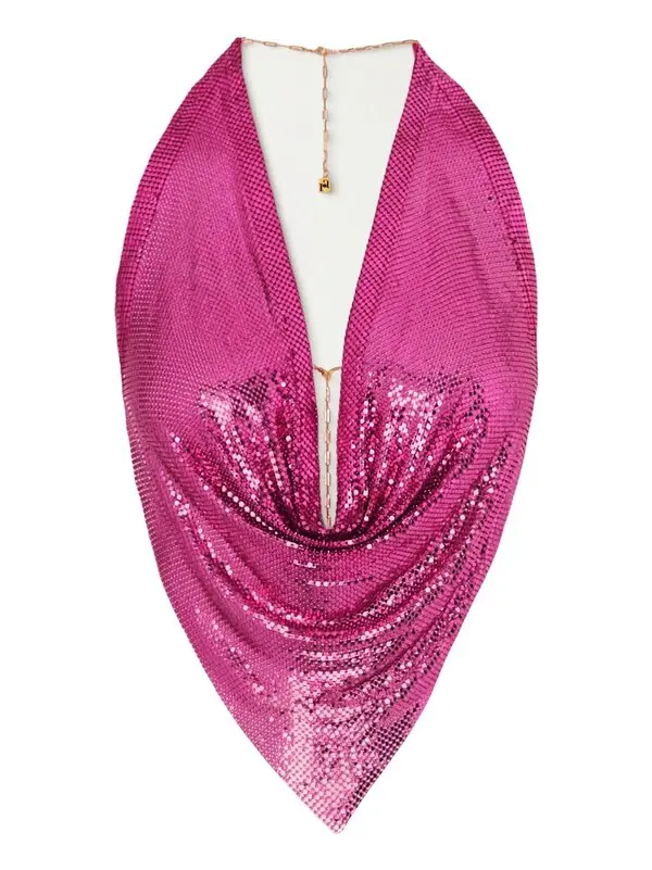 Rosantica Chainmail Halter Top - No