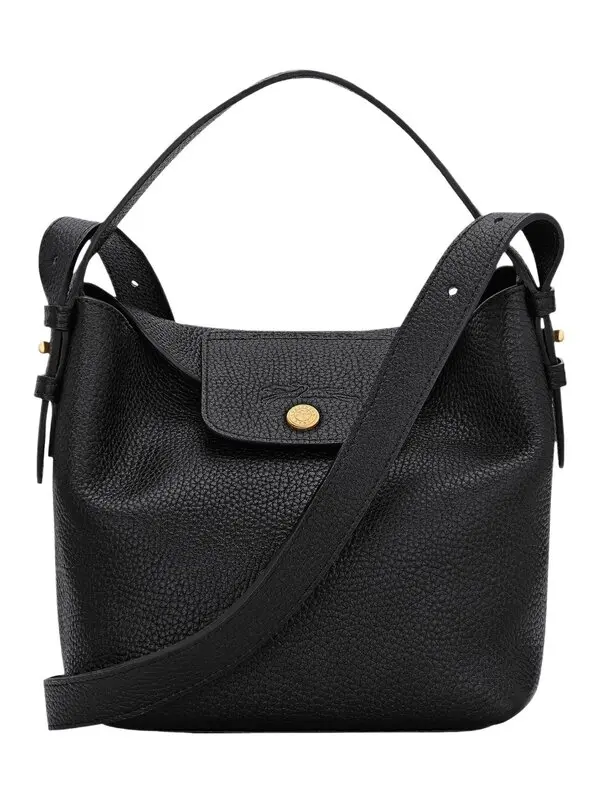 Longchamp Snap-closure Shoulder Bag - Black