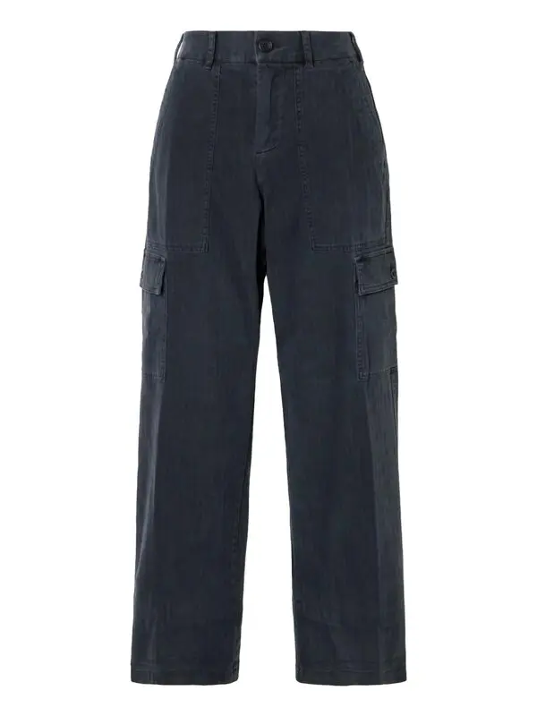 JAMES PERSE Cotton-blend Cargo Pants - Black