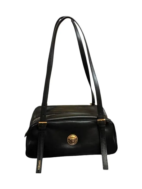 Versace Emblème Bowling Bag - Black