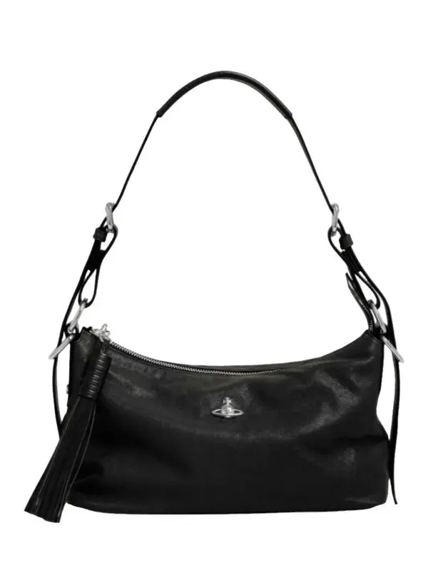 VIVIENNE WESTWOOD Emma Tassel Shoulder Bag - Black