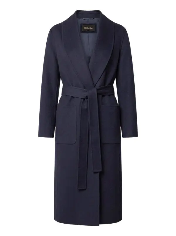 Loro Piana Wool Coat - Blue