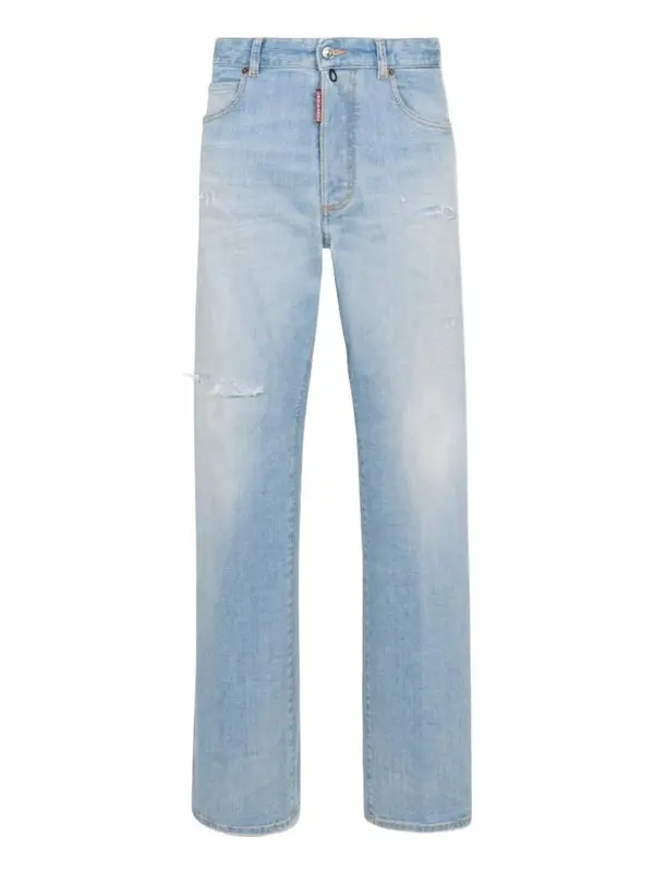 Dsquared2 Super Bleached Stretch San Diego Jeans - Blue