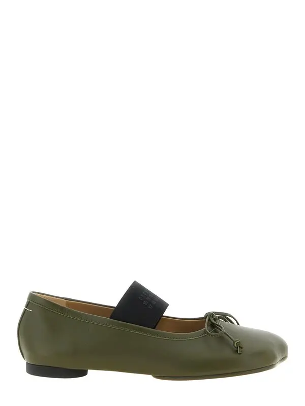 MAISON MARGIELA Anatomic Ballet Flats - Green