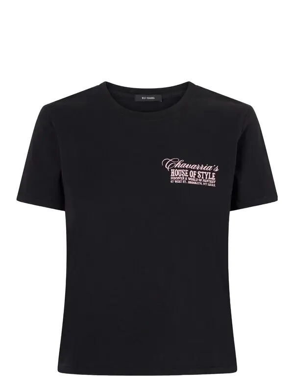 WILLY CHAVARRIA Printed Cotton-jersey T-shirt - No