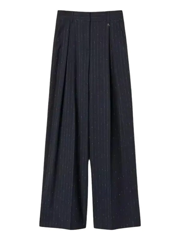 TWINSET Striped-detail Casual Trousers - No