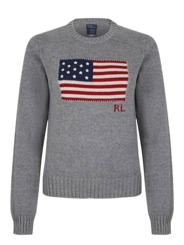 Polo Ralph Lauren Long Sleeve Crewneck Pullover - Grey