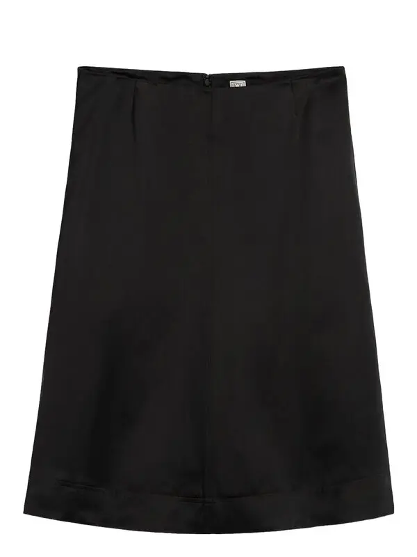 TOTEME Paneled Midi Skirt - Black