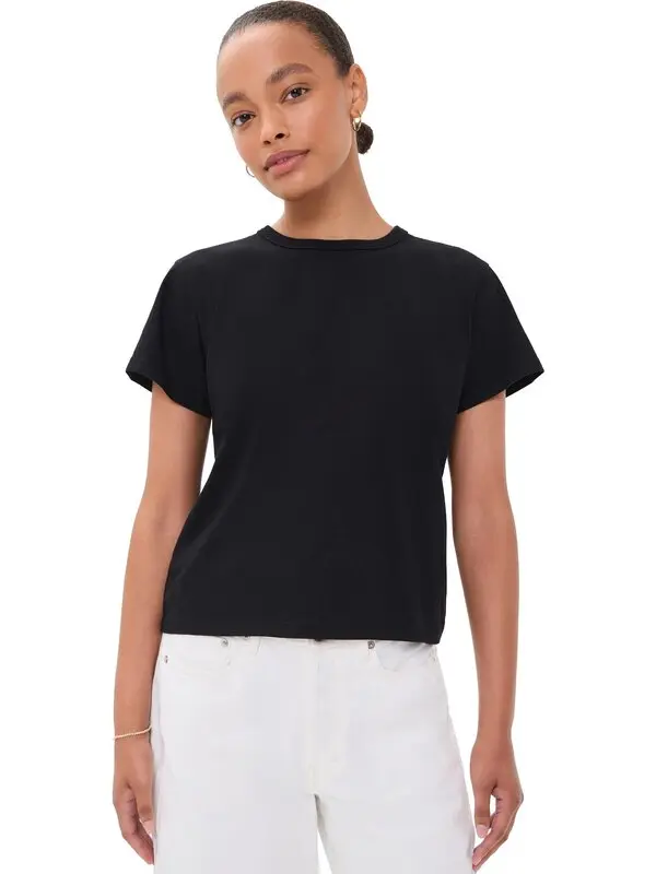ASHER Marielle Classic Tee - Black