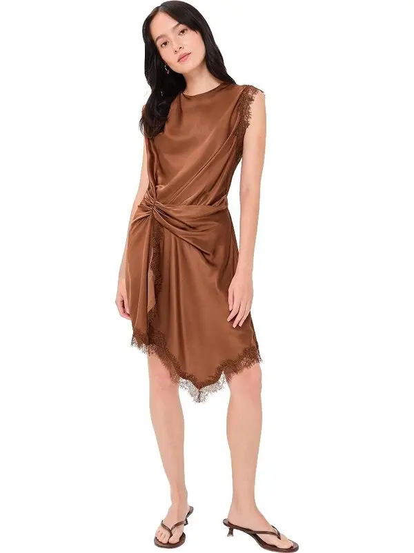 A.L.C. Dion Dress - Light Chestnut