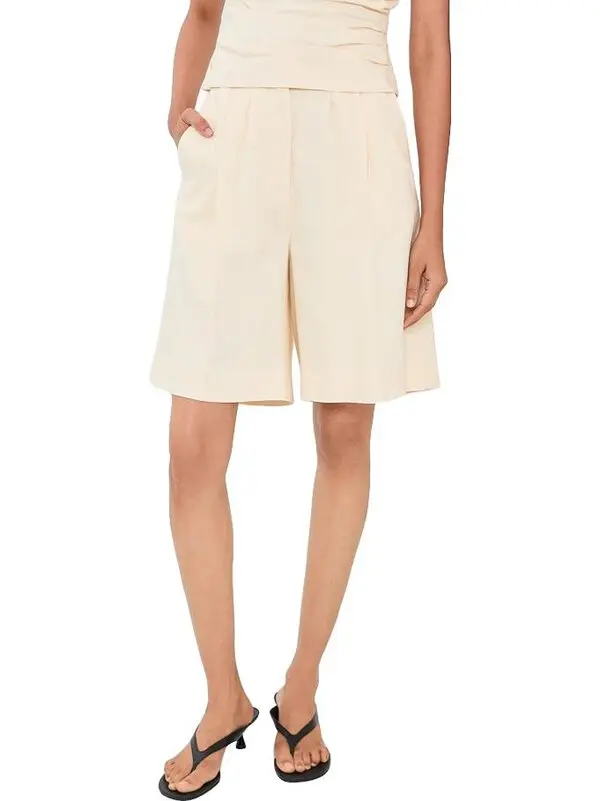 ANINE BING Bryson Shorts - Cream
