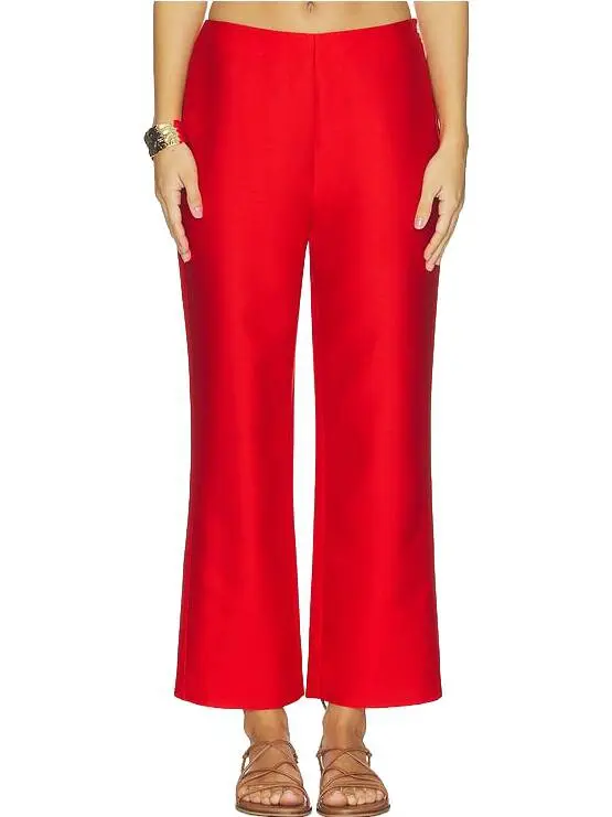SRG Solange Cropped Pants - Tomato