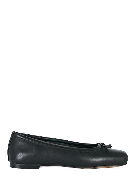 Steve Madden Eleve Flat With Bow Detailing - Black