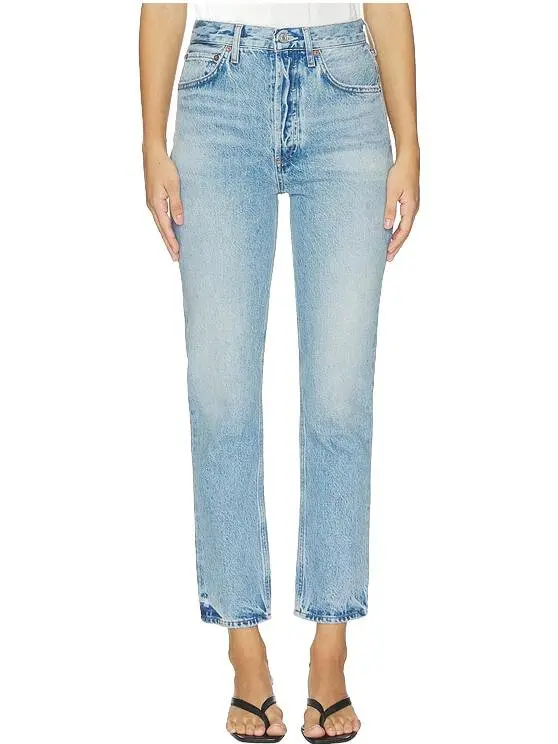 AGOLDE Riley Crop Jean - Stream