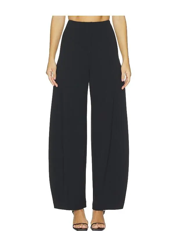 ALIGNE Houston Ponte Balloon Trouser - Black
