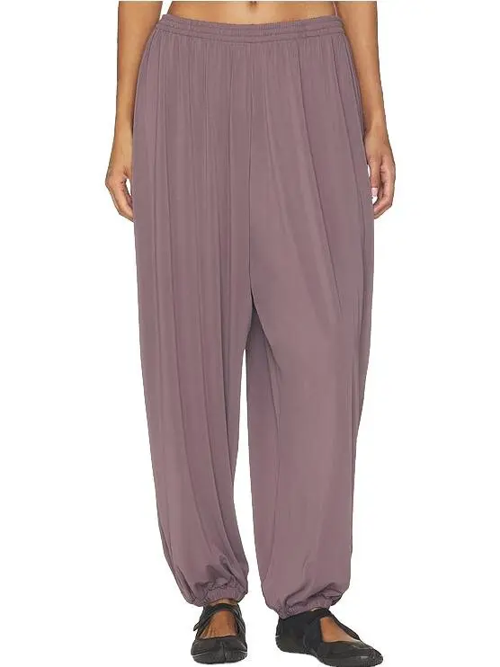 NIKESKIMS Stretch Knit Harem Pants - Resin