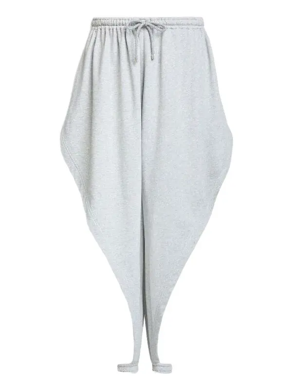 Alaïa Cotton Triangle Trousers - Grey