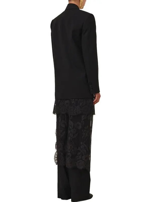 Zimmermann Valiant Lace Blazer - Black