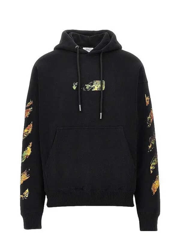 Off-White Spices Arrow Skate' Hoodie An - Black