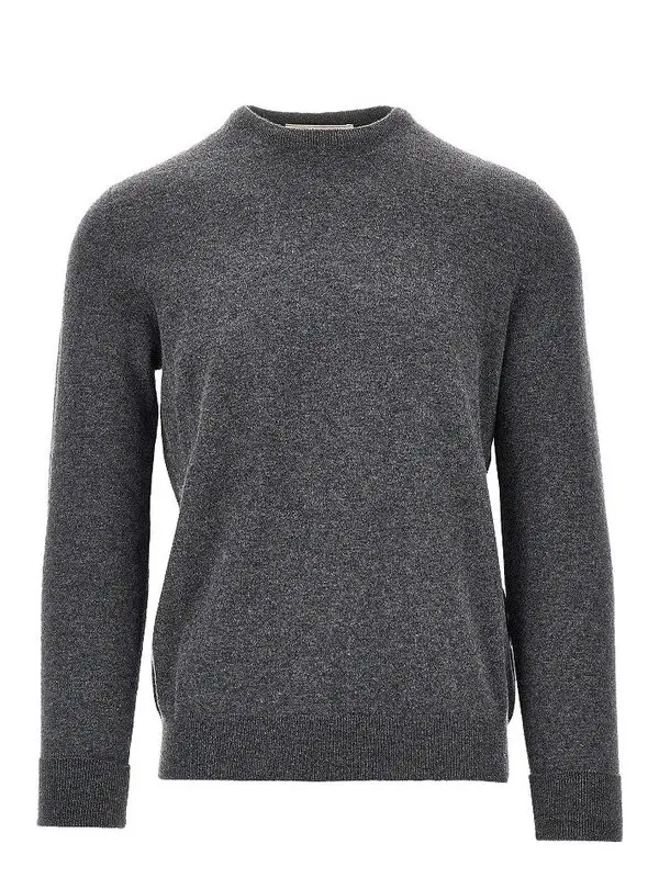 BALLANTYNE Cashmere Crewneck Sweater - Grey