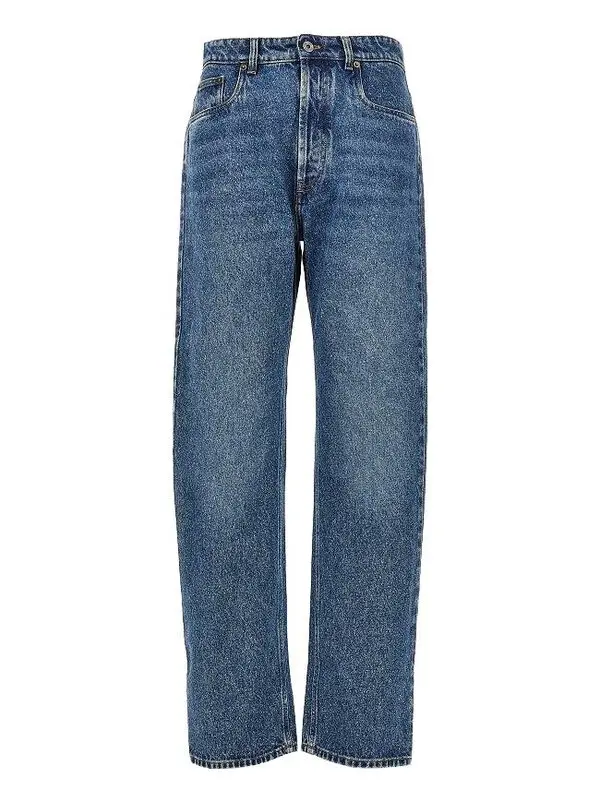 Miu Miu Straight Leg Five-pocket Jeans - Blue