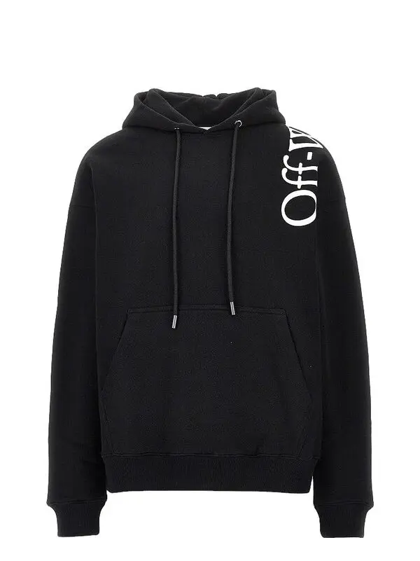 Off-White Vertical Bookih Kate' Hoodie - Black