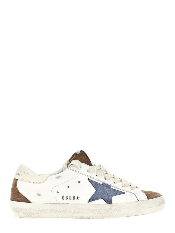 GOLDEN GOOSE Super-star" Leather Sneakers - White